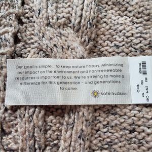 Happy X Nature | Sweaters | Nwt Kate Hudson Happy X Nature Poncho ...